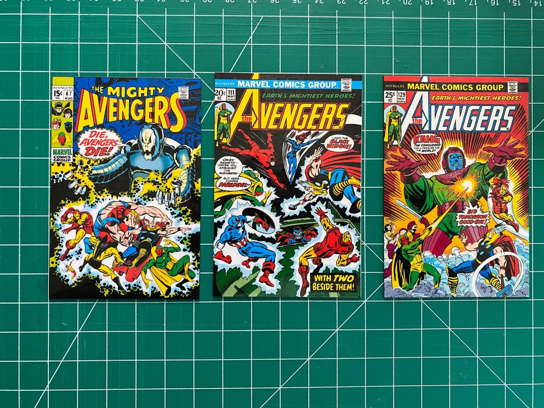 Marvel Avengers VS Comicbook Magnets - Etsy