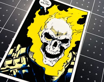 Ghost Rider Sticker - Etsy