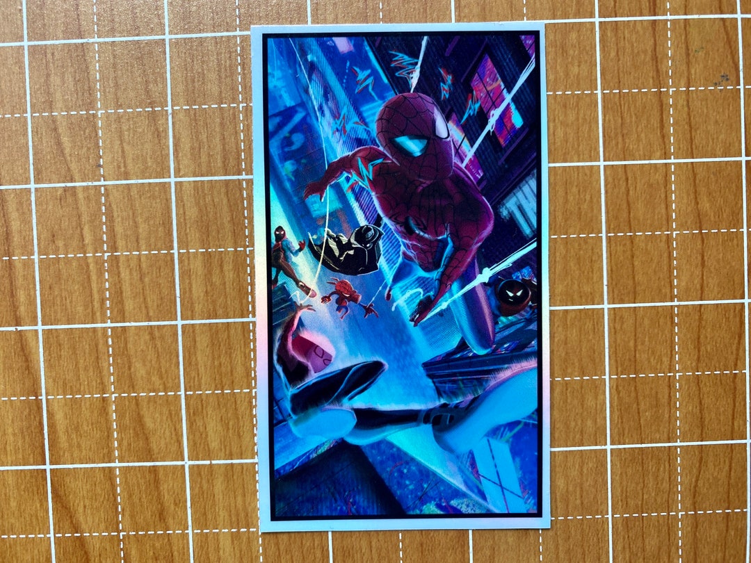 Spiderverse Spiders Holographic Sticker - Etsy