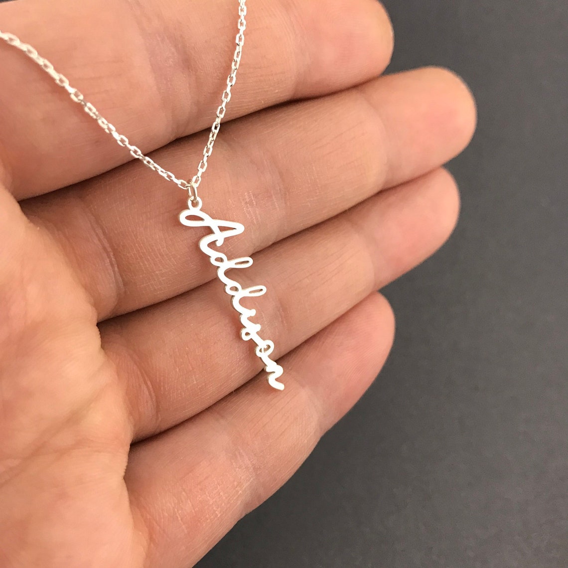 Personalized Name Necklace Custom Name Necklace 925 Sterling - Etsy