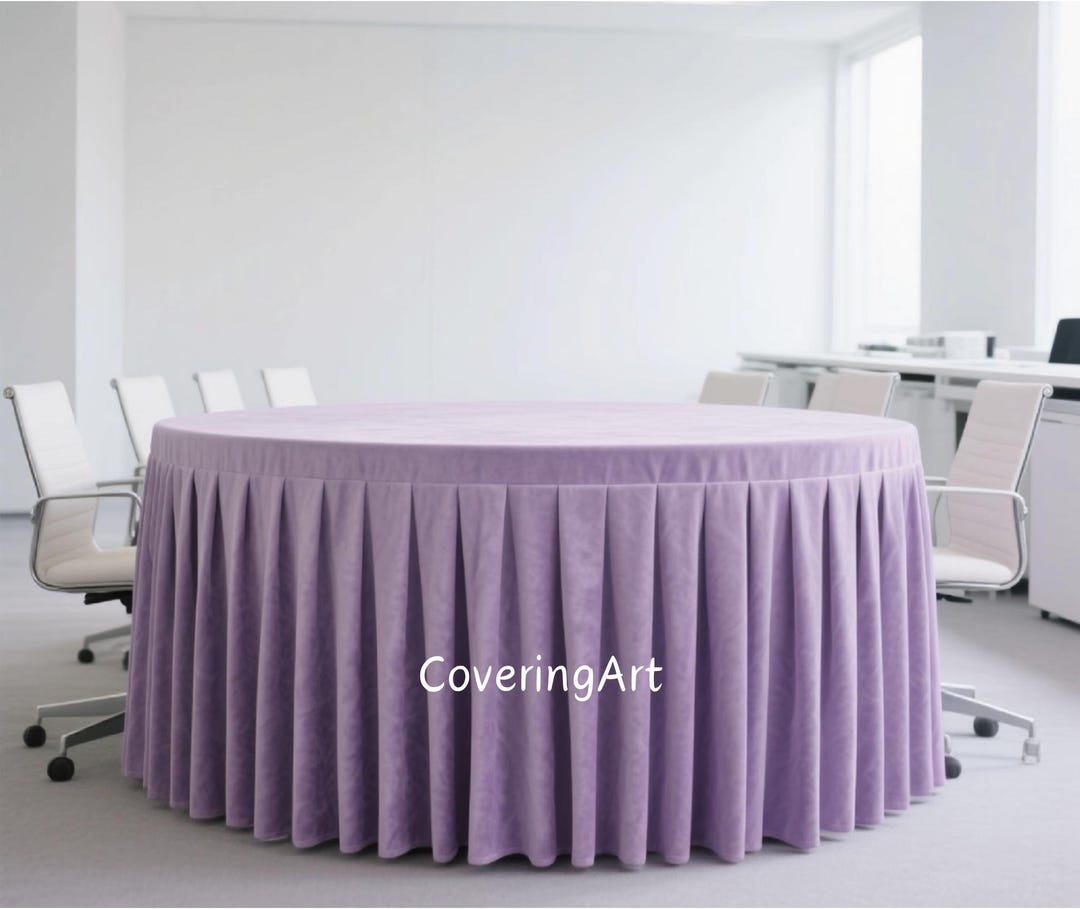 Custom Suede Tablecloth, Conference Table Cover, Party Wedding Decor - Etsy