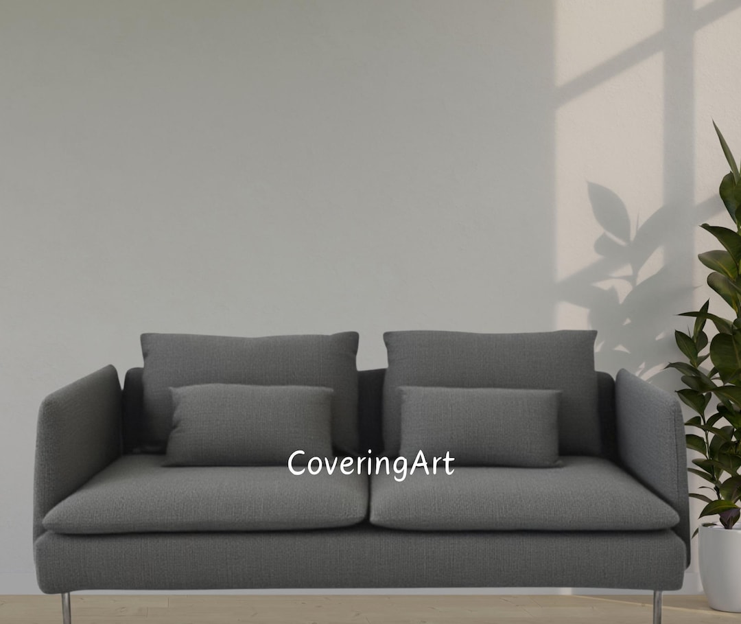 Cotton Linen Ikea Soderhamn Cover -custom Made Soderhamn 3 Seat Sofa ...