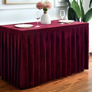 Conference Table Drop Cover, Tablecloth for Business, Tablecloth for ...