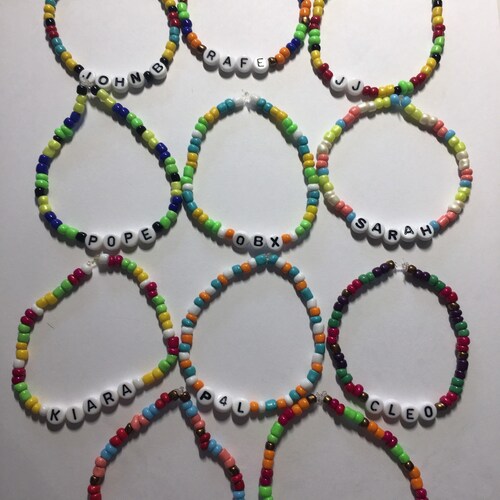 P4L OBX3 Outer Banks Inspired Bracelets Pals 4 Life Pogues - Etsy