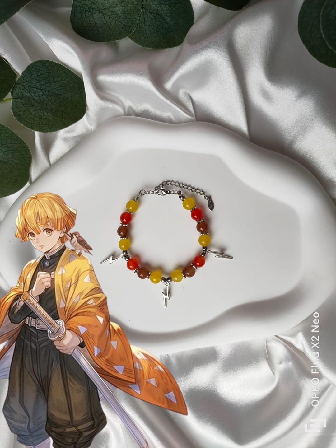 Zenitsu Demon Slayer Bracelet - Etsy Canada