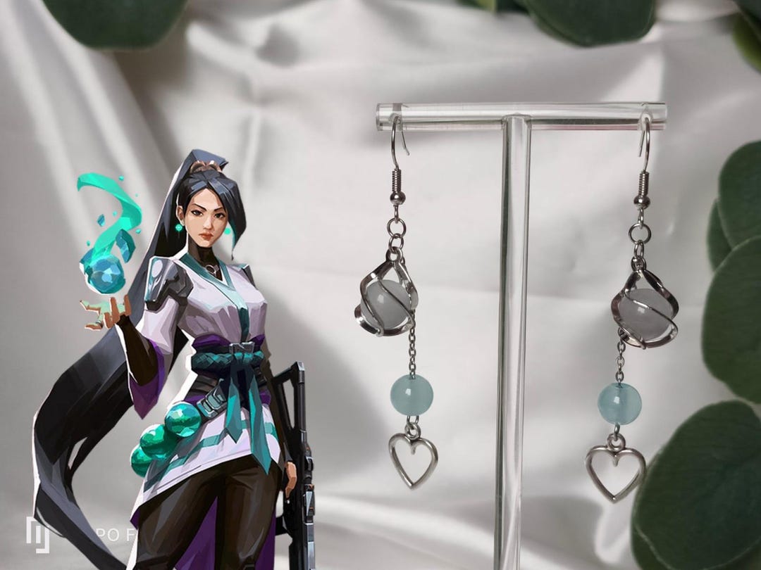 Valorant Sage Earrings - Etsy
