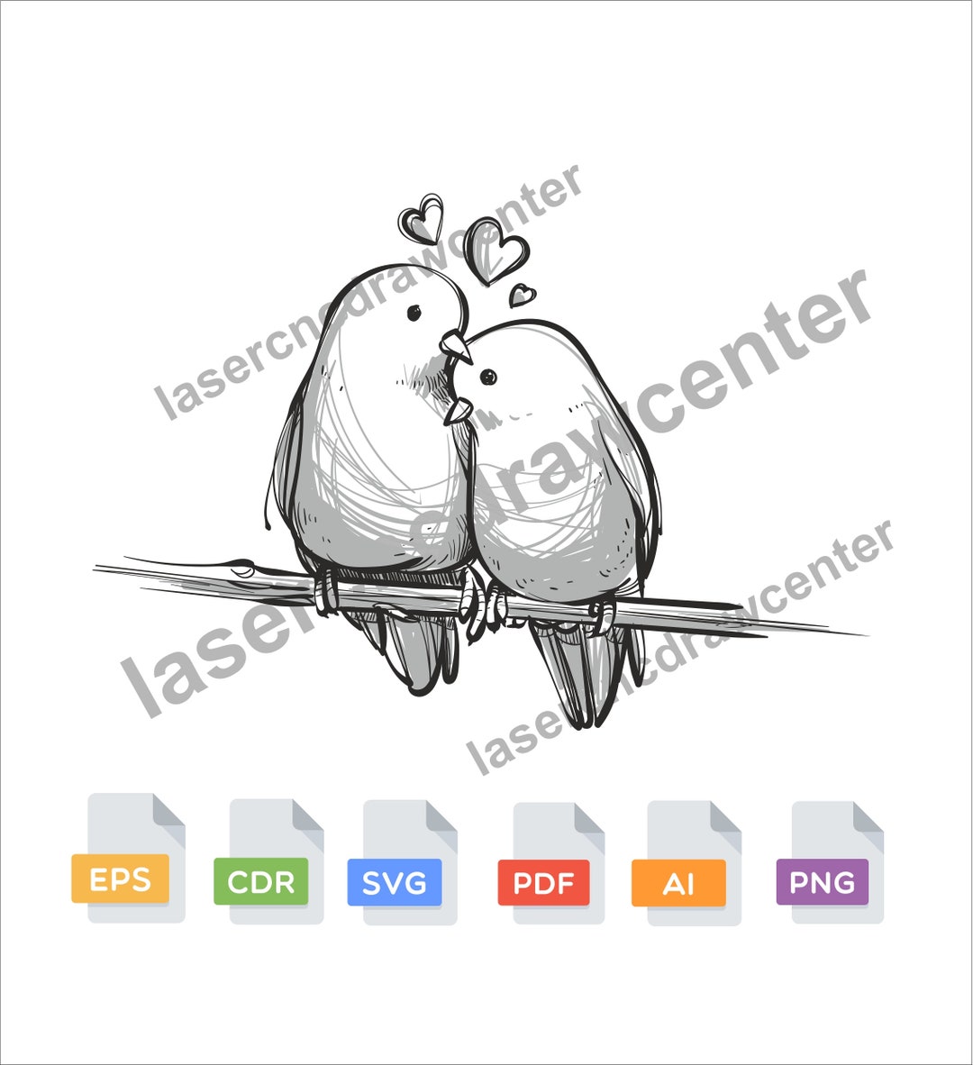 Lovebird Vector File,lovebird Png,lovebird Svg,printible Art,tshirt ...