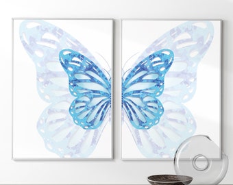 Two Butterfly Wall Art - Etsy