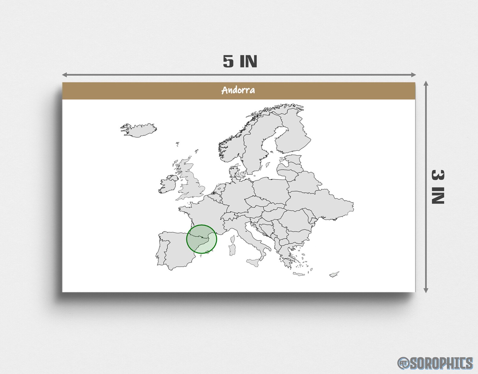 World Map With Countries Country Flashcard Country Flag | Etsy