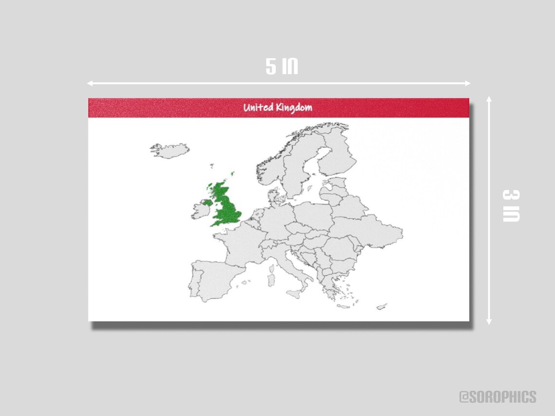 World Map With Countries, Country Flashcard, Country Flag Flashcard ...
