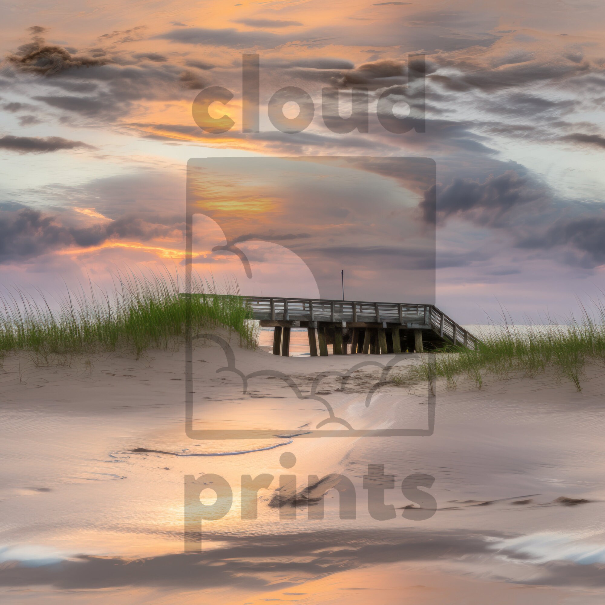 OBX MAGIC CLOUDS Clipart Printable Digital Clouds Instant Download Jpg ...