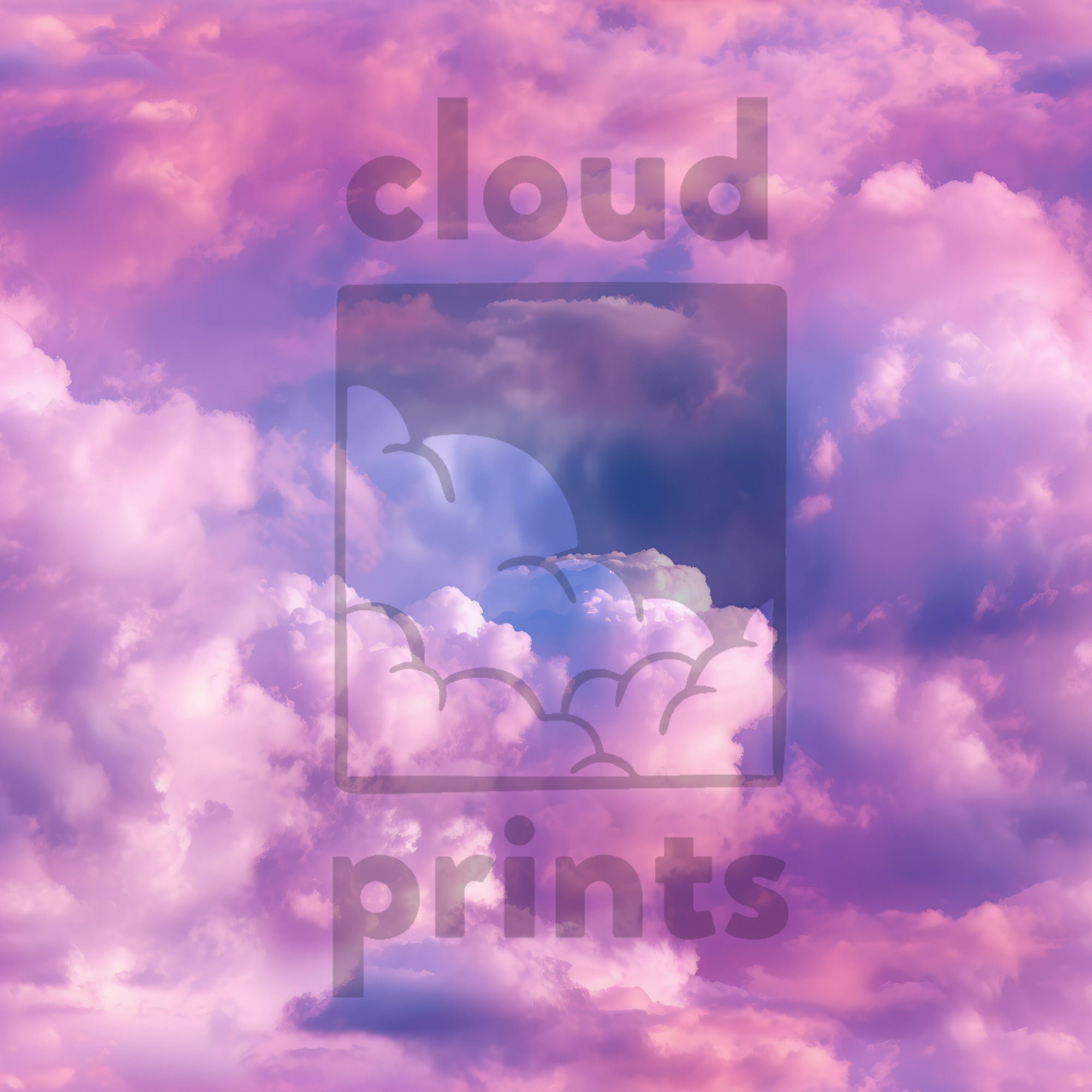 Pastel Clouds Digital Paper Seamless Patterns Muted - Etsy