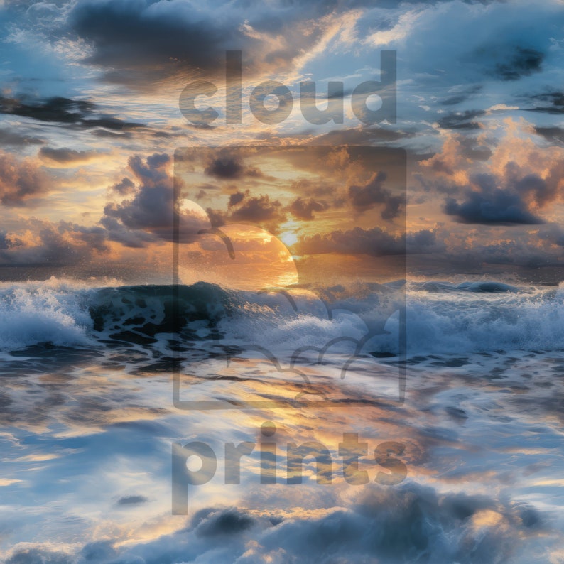 OBX MAGIC CLOUDS Clipart Printable Digital Clouds Instant Download Jpg ...