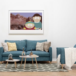 South Park Cartman Living Room Picture Poster - Etsy