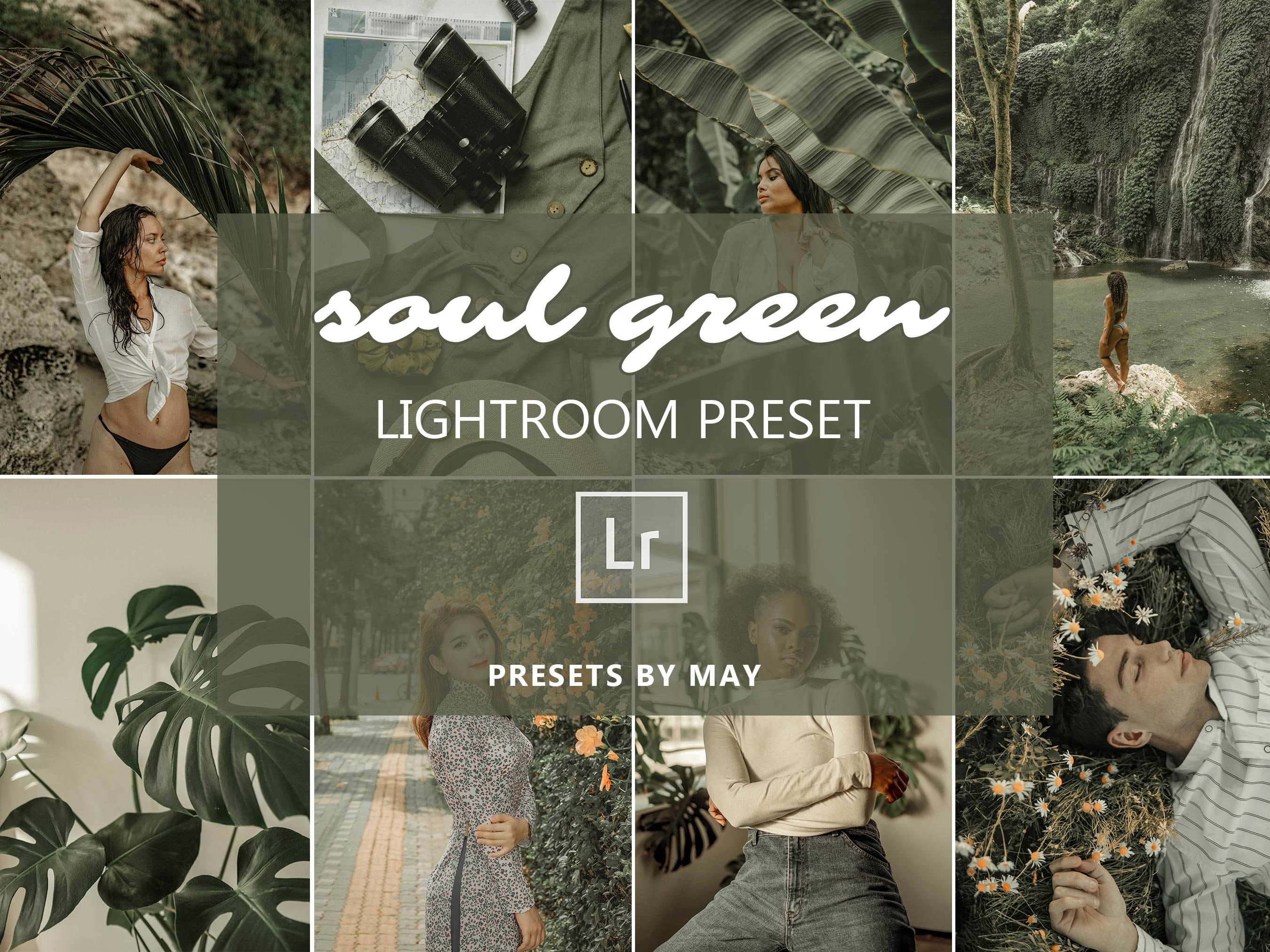 3 Mobile Lightroom Presets, Soul Green, Travel Presets, Instagram ...