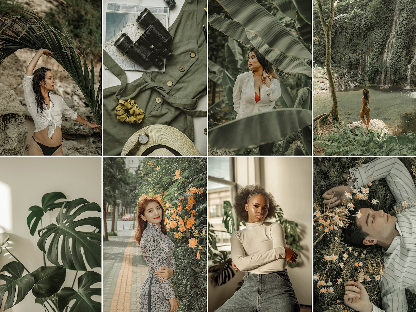 3 Mobile Lightroom Presets, Soul Green, Travel Presets, Instagram ...