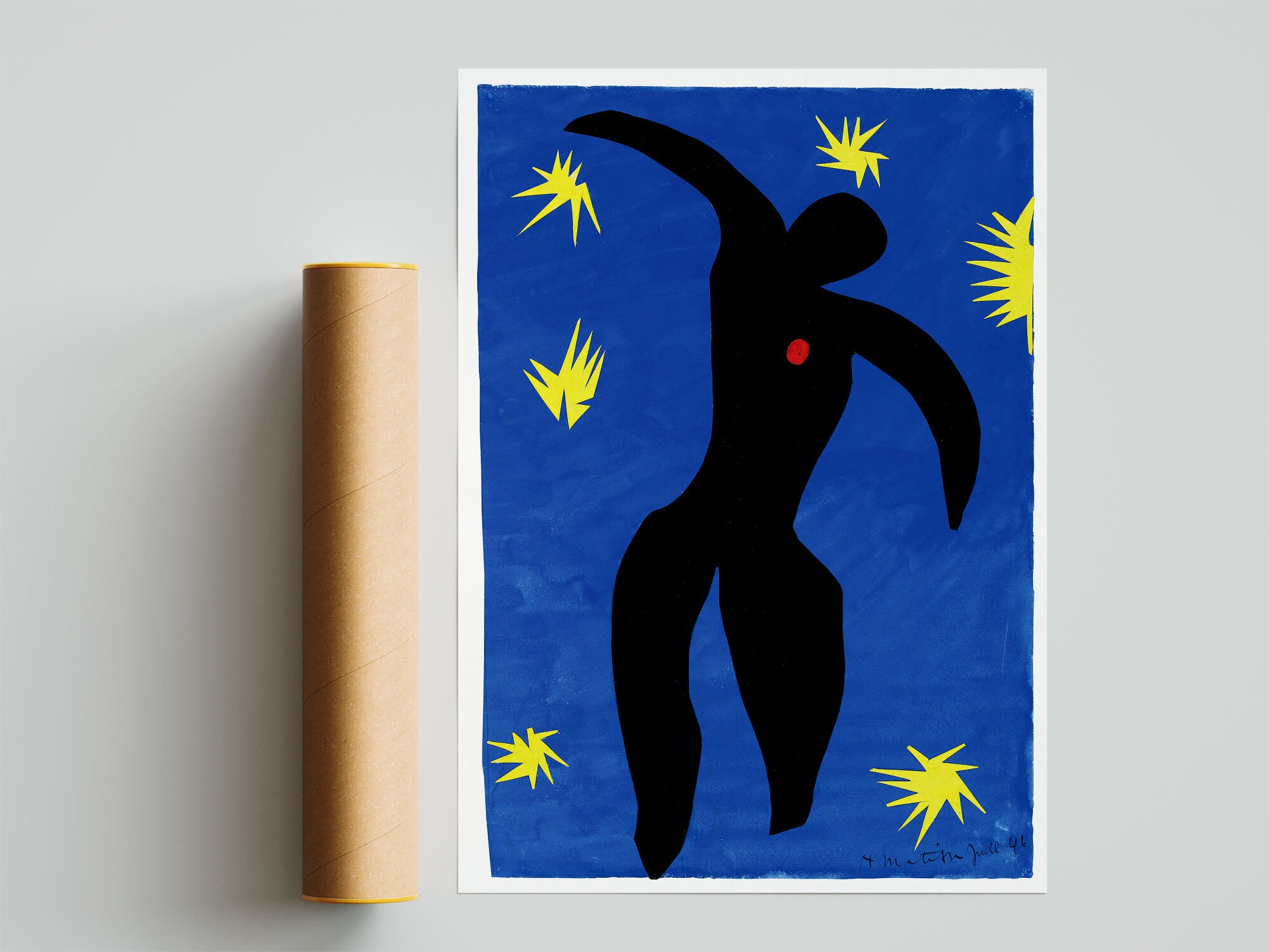 Henri Matisse Icarus Art Print Matisse Exhibition Poster - Etsy UK
