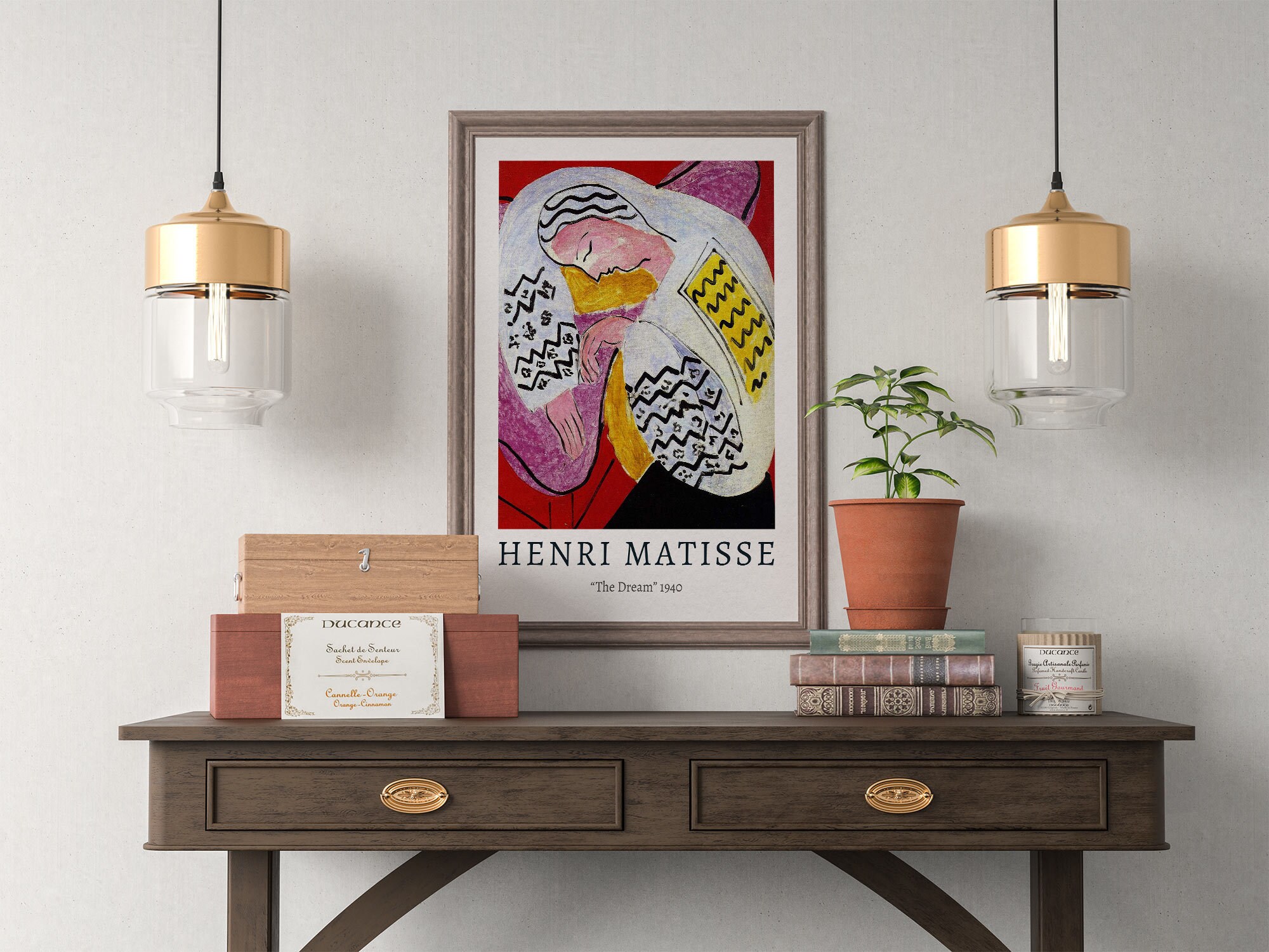 Henri Matisse the Dream, Matisse Exhibition Poster, Abstract Painting ...