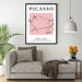 Picasso Line Art Posters, the Pig, Museum Print, Line Drawing ...