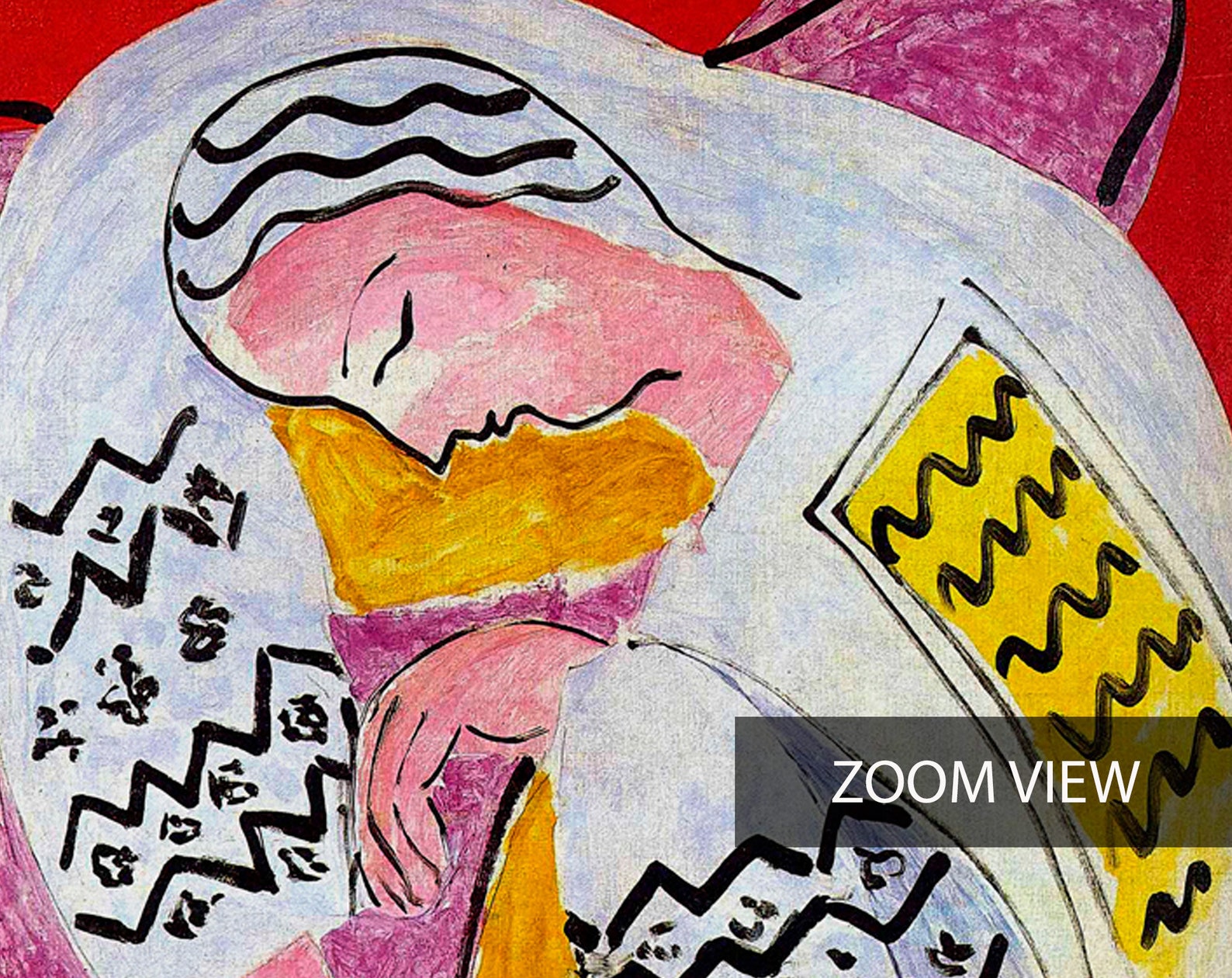 Henri Matisse the Dream, Matisse Exhibition Poster, Abstract Painting ...