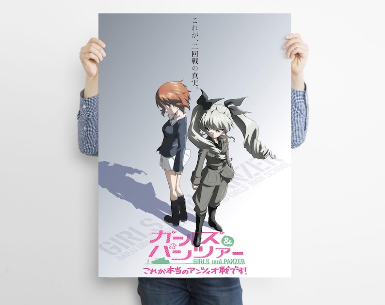 Girls Und Panzer Movie Poster HIGH QUALITY PRINT Animated - Etsy