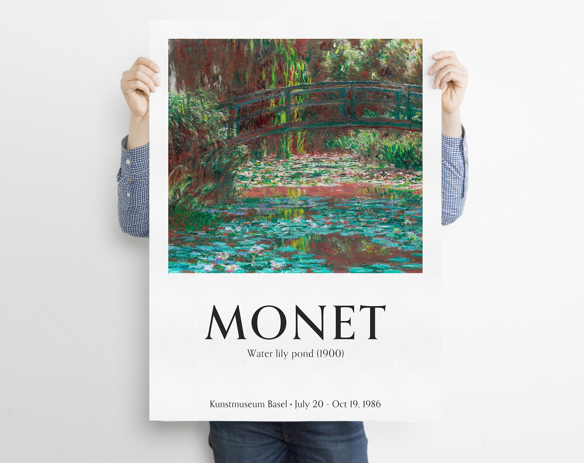 Monet the Water Lily Pond Claude Monet Landscape Poster - Etsy UK