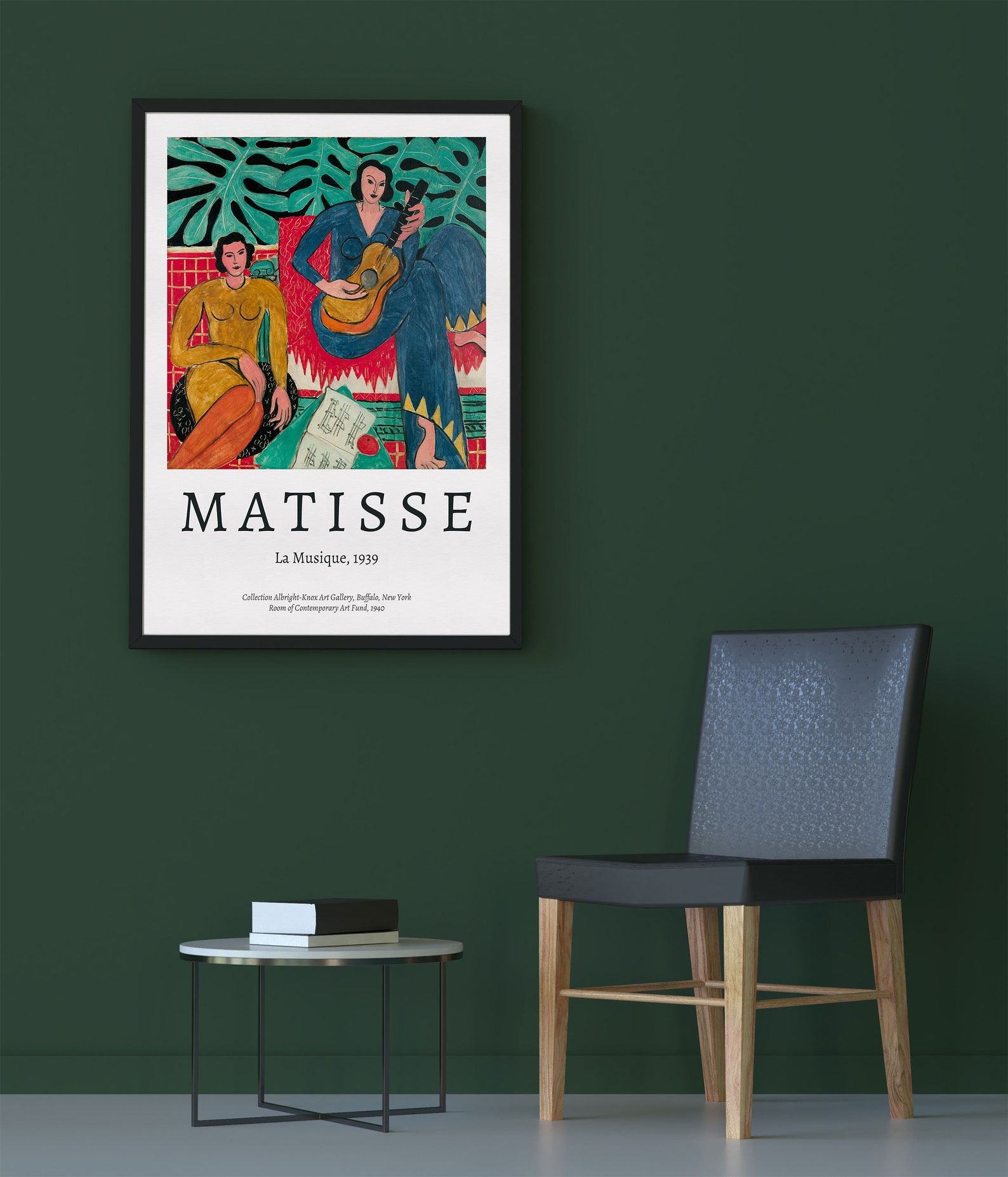 Matisse Poster Henri Matisse La Musique Print the Music - Etsy UK
