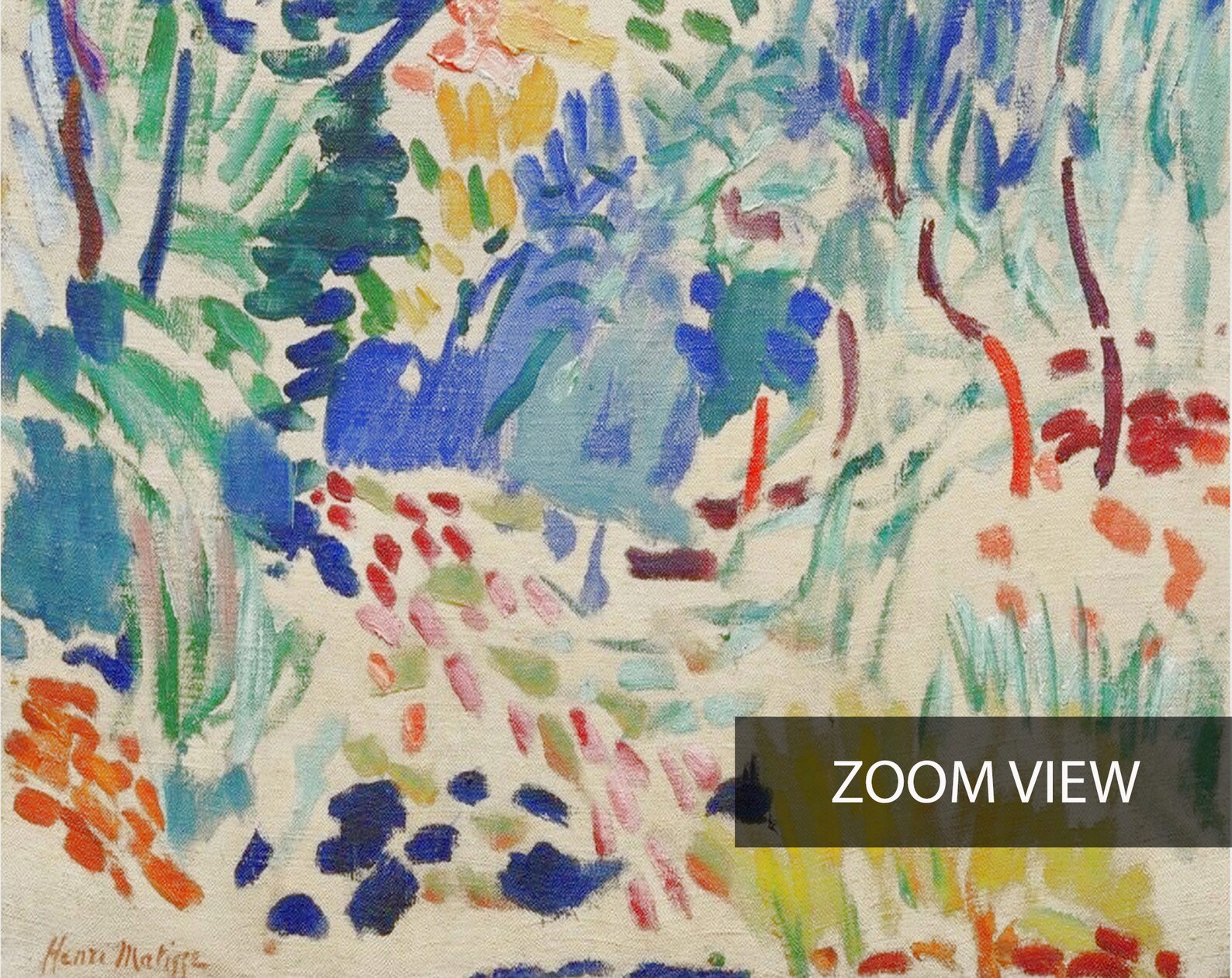 Matisse Exhibition Print Henri Matisse Landscape at Collioure - Etsy
