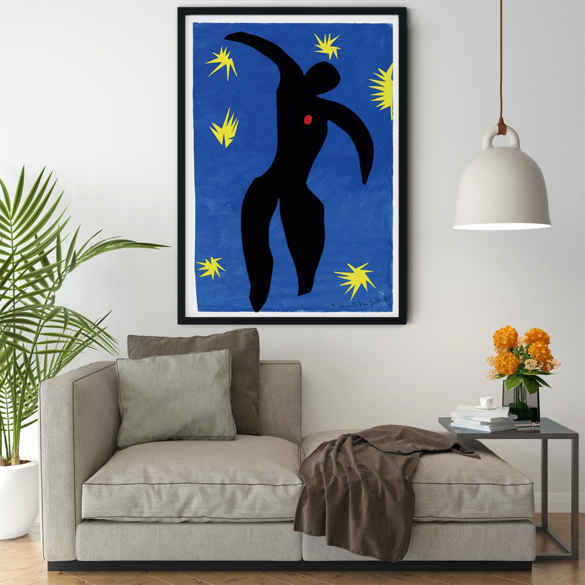 Henri Matisse Icarus Art Print Matisse Exhibition Poster - Etsy UK