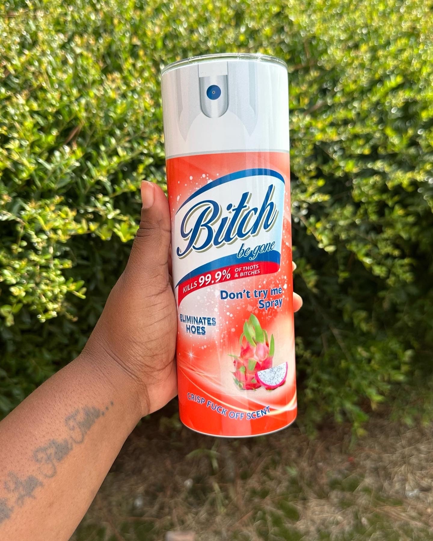 B.tch Be Gone Spray 20oz Tumbler Sarcastic Funny Gift - Etsy