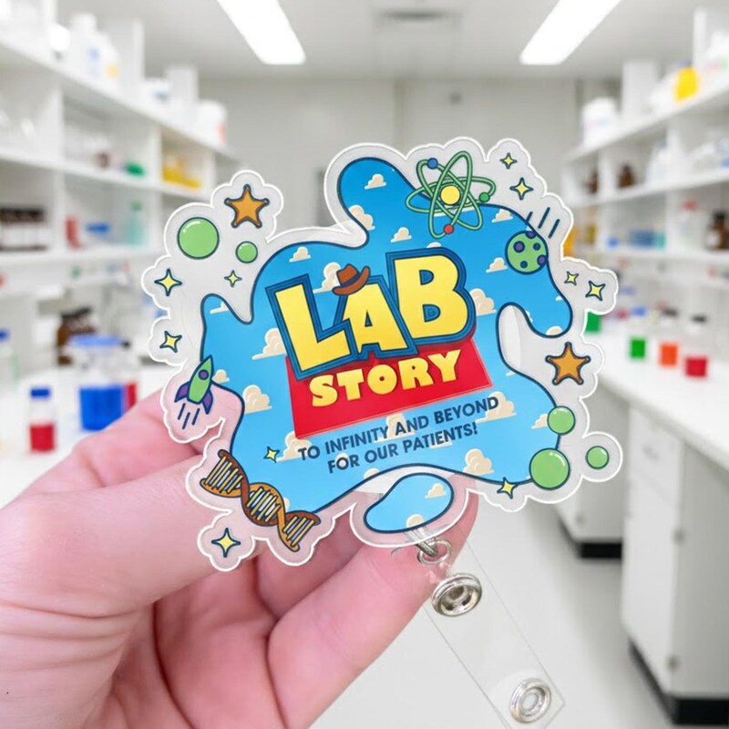 Lab Week 2026 Badge Reel - Etsy