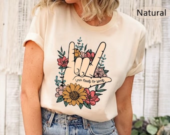 ASL Shirt, Funny Sign Language Shirt, Funny Asl Shirt, Funny Asl ...