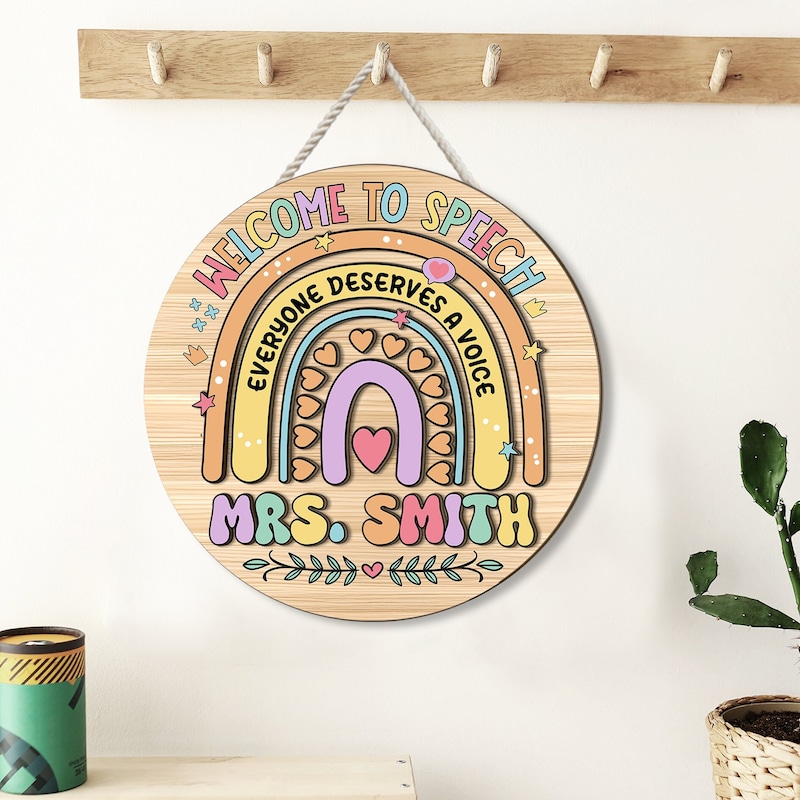 Speech Room Sign - Etsy