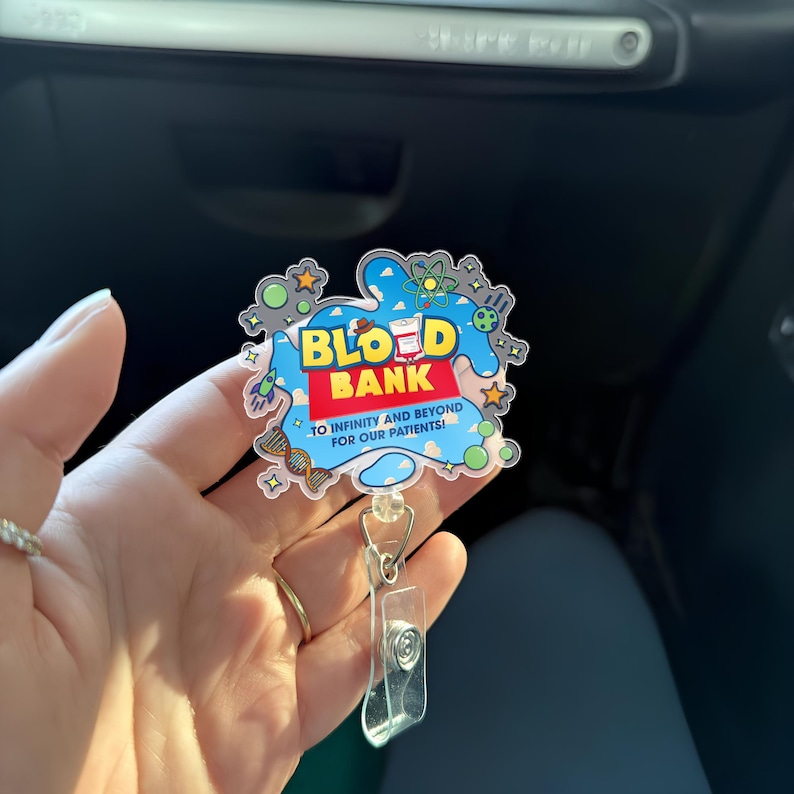 Lab Week 2026 Badge Reel Lab Scientist Badge Blood Bank Laboratory ...