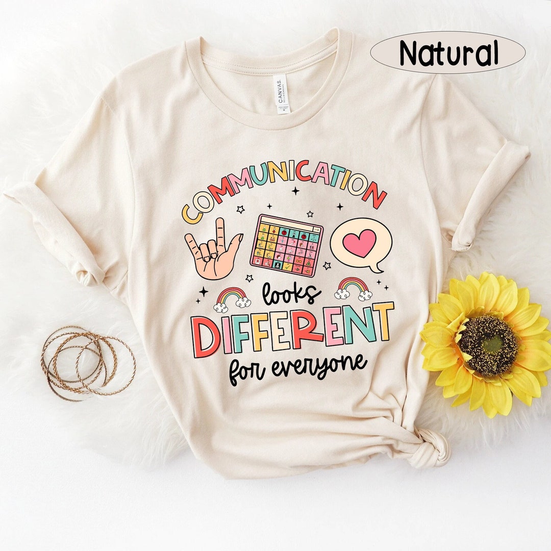 Speech Therapy Shirt, Communication Shirt, Speech Language Pathologist ...
