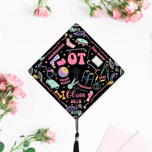 Occupational Therapy Graduation Cap Topper, OT Grad Cap Decorations ...