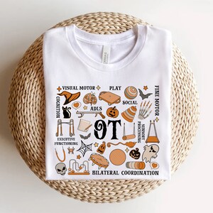 Occupational Therapy Halloween Shirt, Occupational Therapy Shirt, OT ...