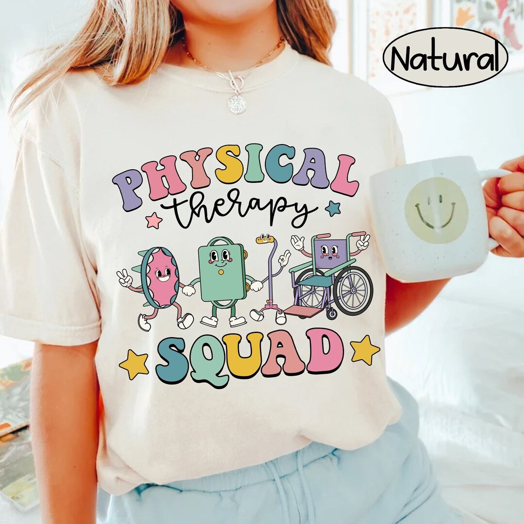Physical Therapy Squad Shirt, Physical Therapy Shirt, PT Shirt, PTA ...