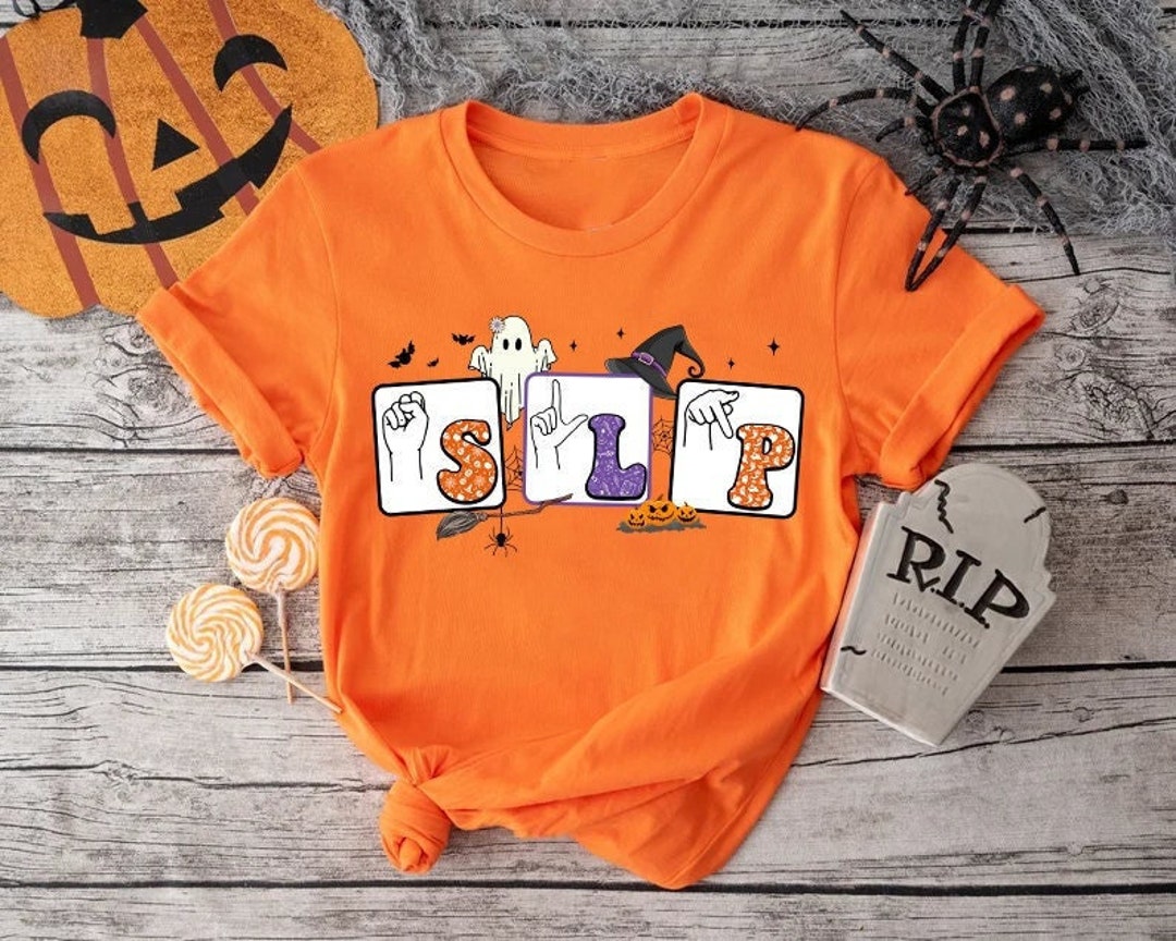 SLP Halloween Shirt, Speech Language Pathologist Halloween Shirt, SLP ...