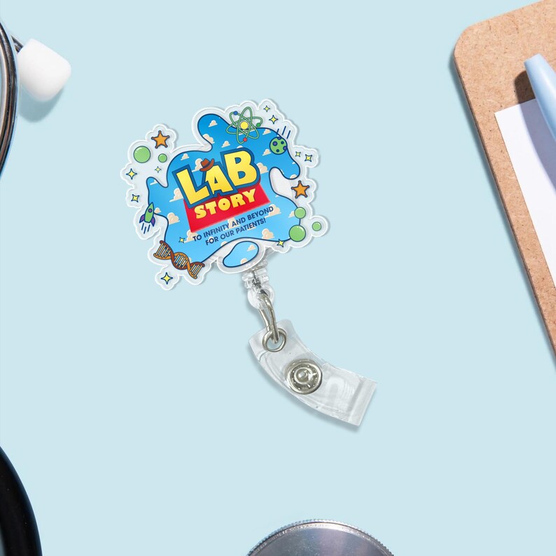 Lab Week 2026 Badge Reel Lab Week Gift Lab Scientist Badge Blood Bank ...