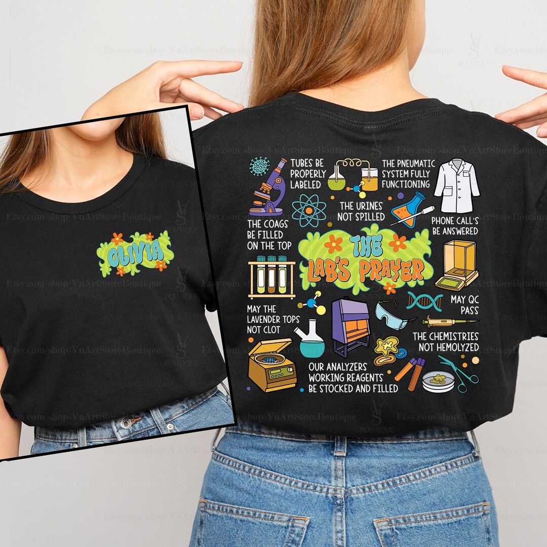 Lab Week 2025 Shirt, the Lab's Prayer Shirt, Medical Lab Science ...
