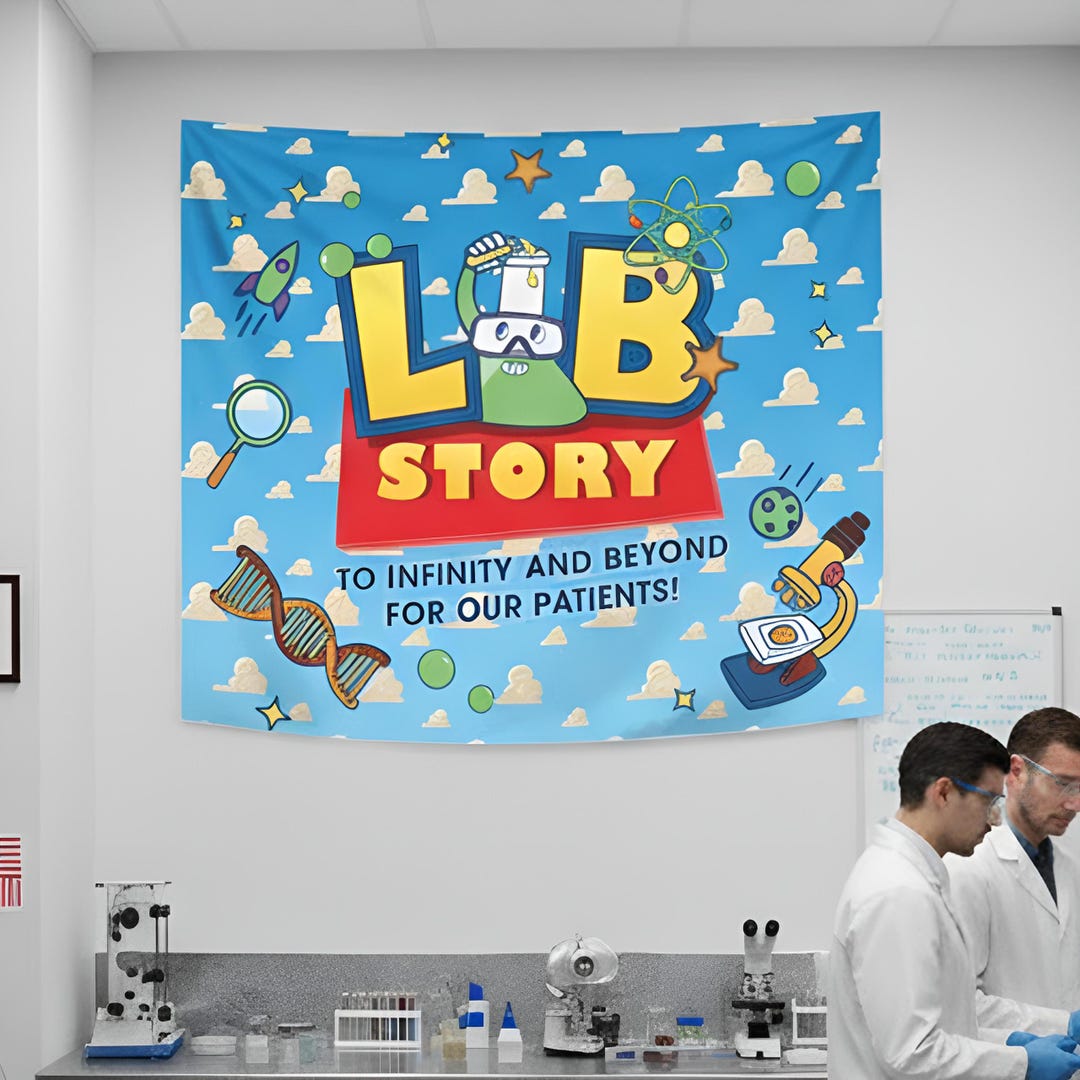 Lab Week 2026 Tapestry Decor, Medical Lab Tech Clinic Decor, Lab Week ...