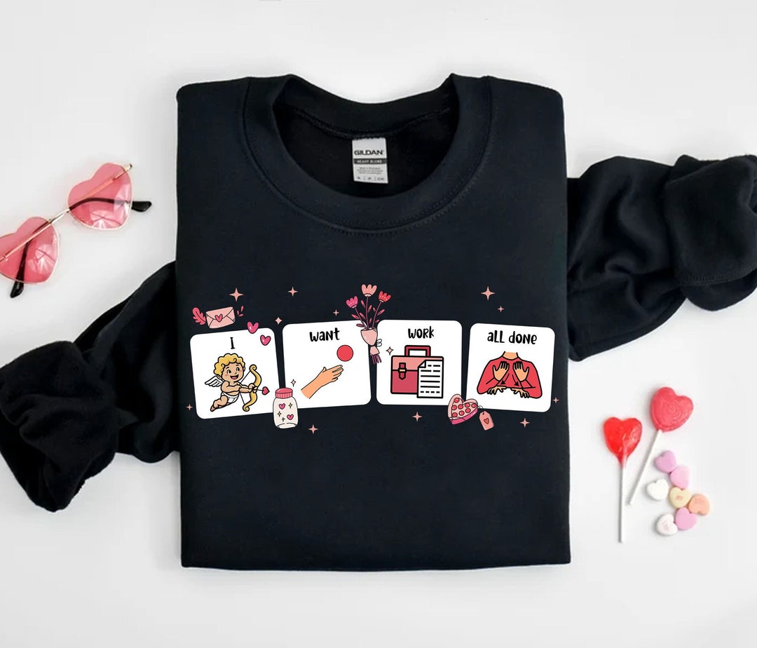 Valentine BCBA Shirts, Special Education Teacher Shirts, Pecs Shirts ...