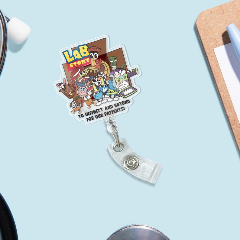Badge Reel Lab Week 2026 Lab Story Gift Lab Scientist Badge Blood Bank ...