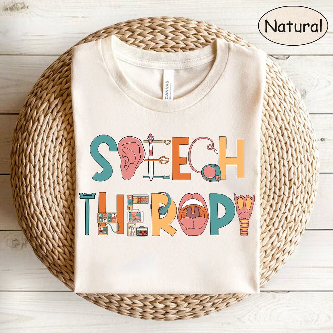 Speech Therapy Shirt, Speech Therapist Shirt, SLP Shirt, Speech ...