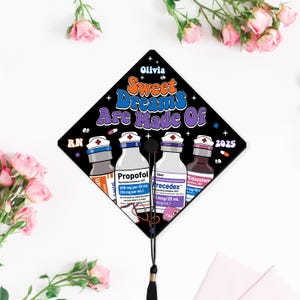 Nurse Graduation Cap Topper, ICU Nurse Graduation Cap Topper, ICU Nurse ...