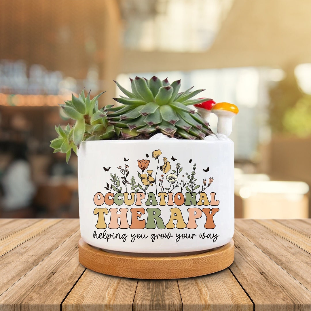 Occupational Therapy Plant Pot, Occupational Therapist Plant Pot, OT ...