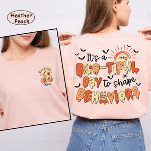 Behavior Analyst Halloween Shirt, RBT Halloween Shirt, Halloween ABA ...