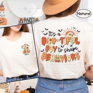 Behavior Analyst Halloween Shirt, RBT Halloween Shirt, Halloween ABA ...