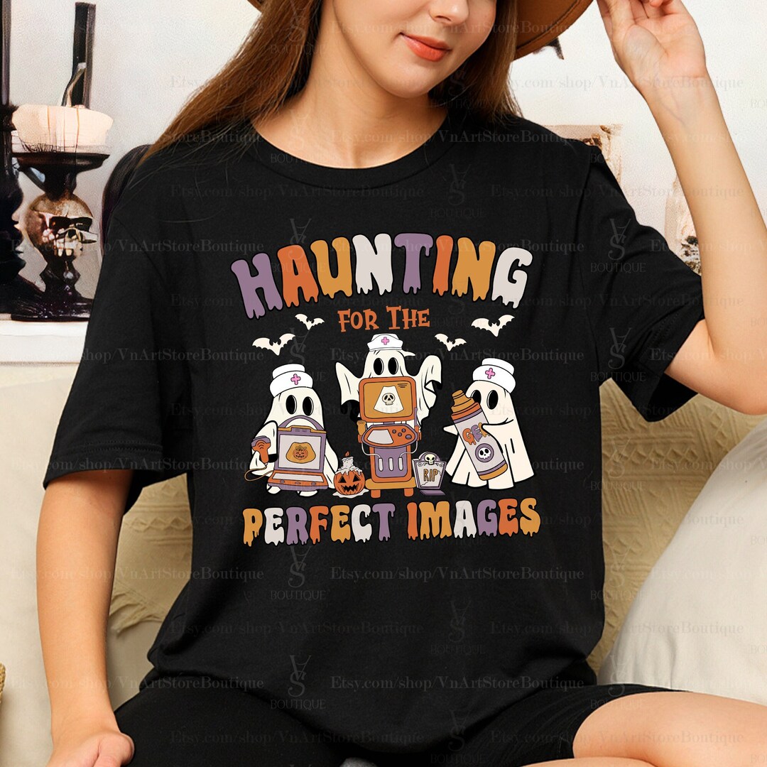 Sonographer Shirt, Ultrasound Tech Halloween Shirt, Echo Tech Halloween ...